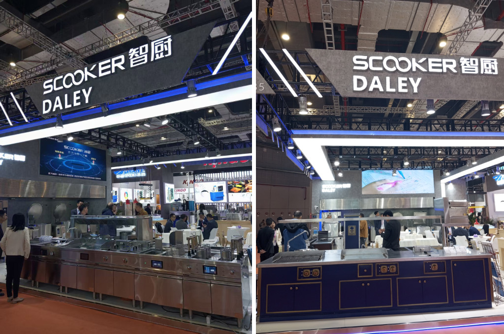 Shenzhen Smart Kitchen exhibits at Hotelex Shanghai