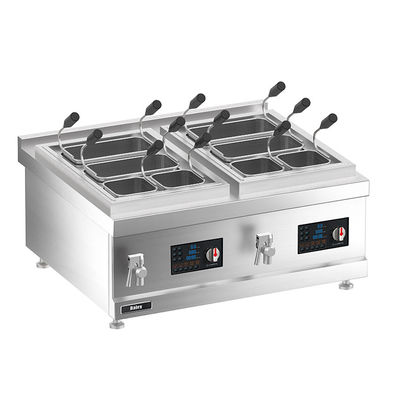 Desktop Induction Double-tank Pasta Cooker